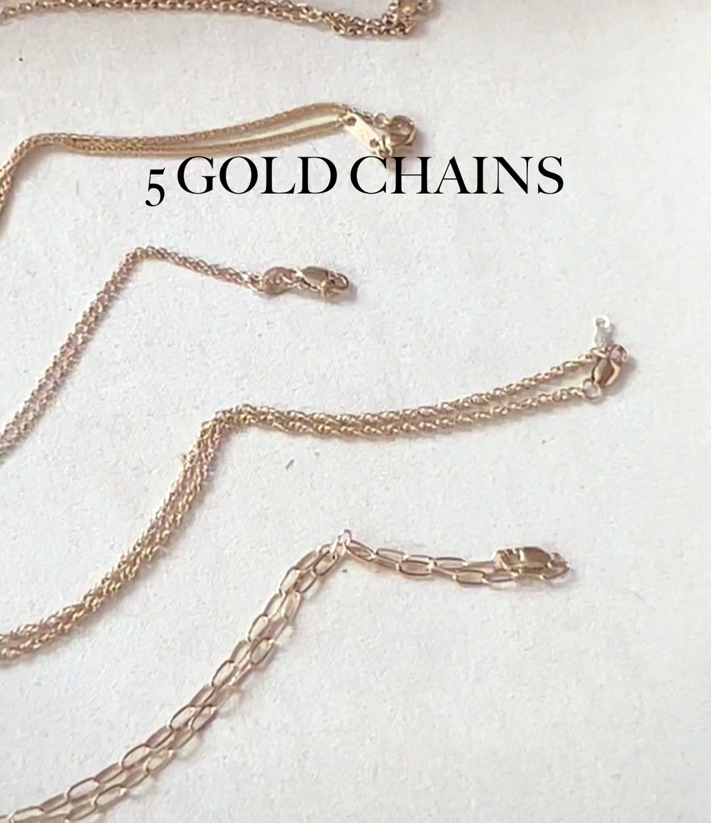 Our Fave 5 Gold Chain Layers – REY FJ